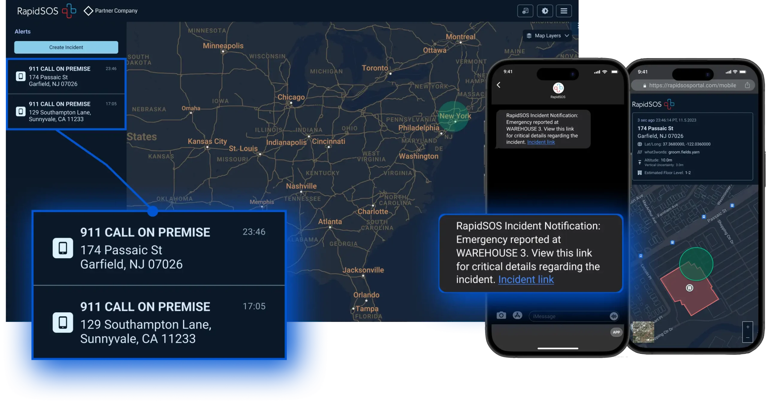 RapidSOS Integration | IntelliSee